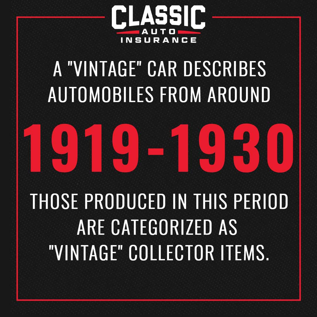 Vintage Car Insurance | Classic Auto Insurance